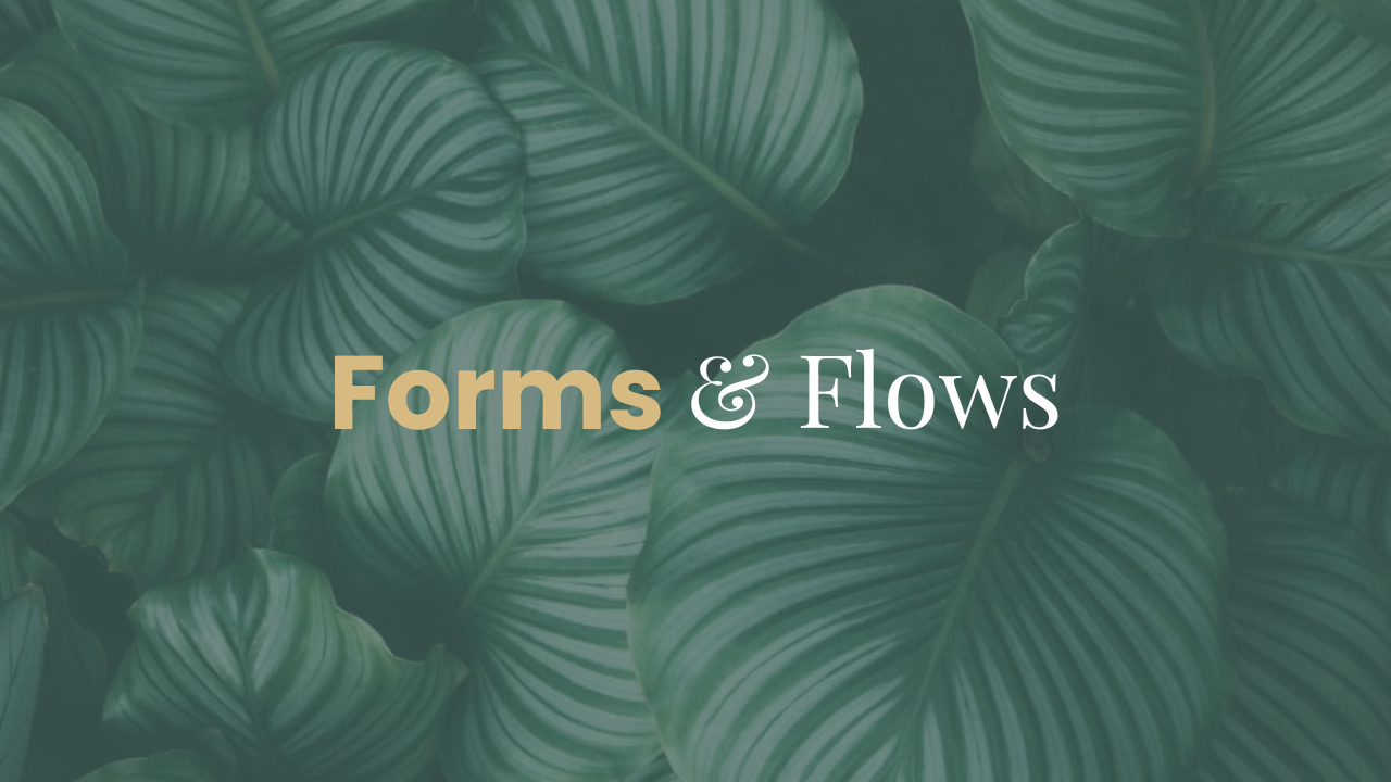 Forms & Flows Shop & Portal